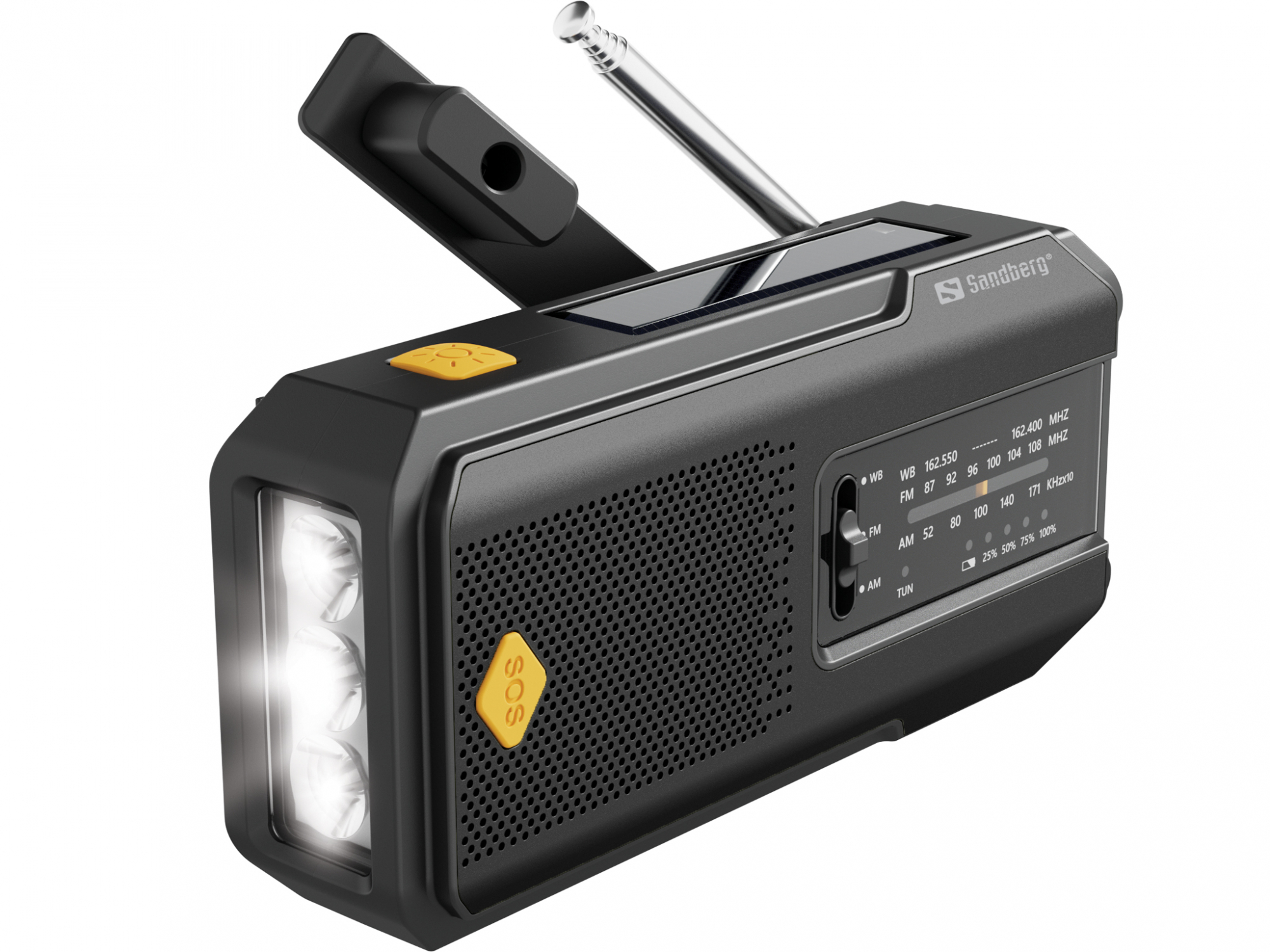 Sandberg Survivor Radio All-in-1 2000 mAh radijo imtuvas RDE.LT