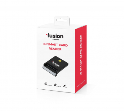 Fusion Accessories ID Card Reader Black kortelių skaitytuvas RDE.LT