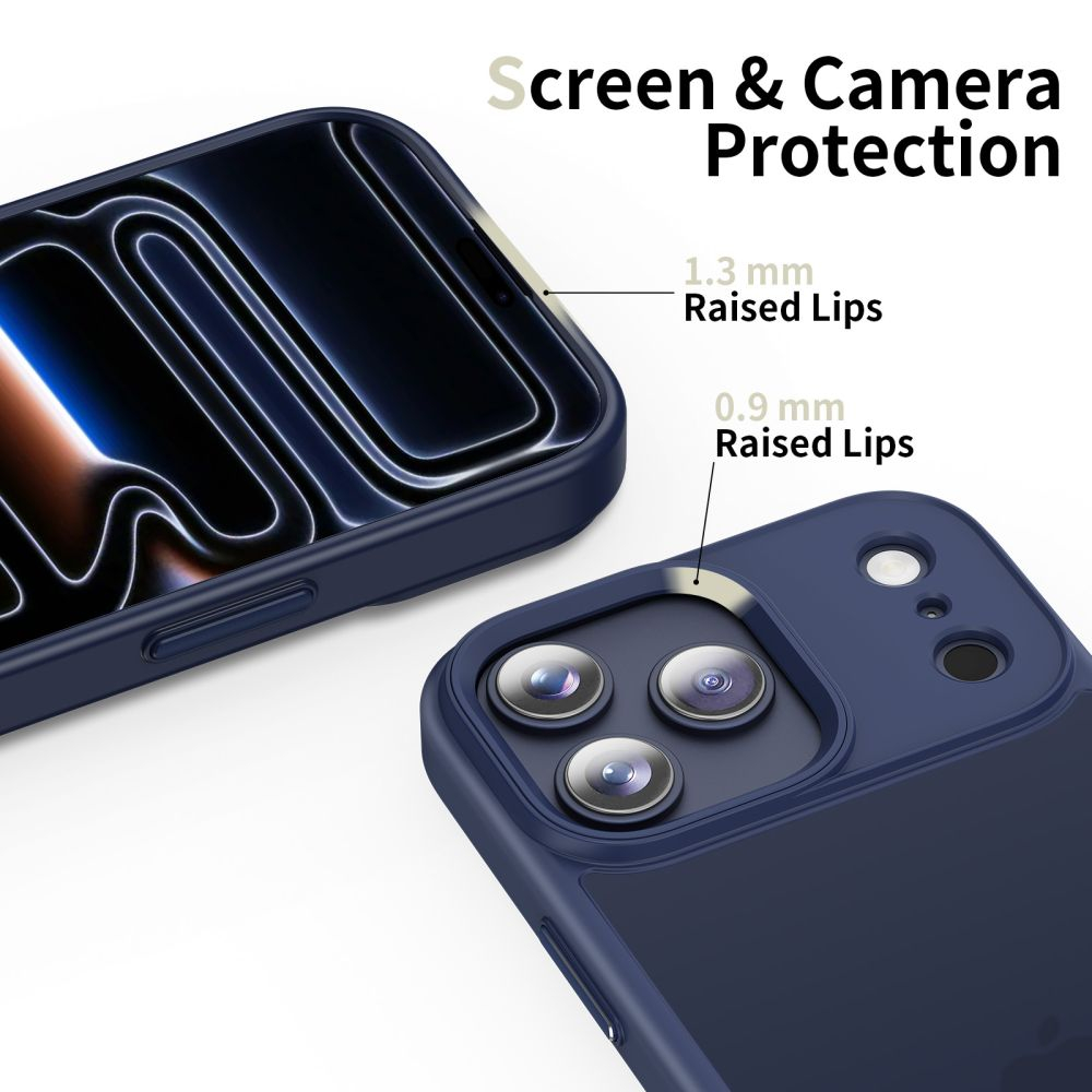 Tech-Protect Magmat Magsafe 17 Pro Max Deep Blue telefono dėklas RDE.LT